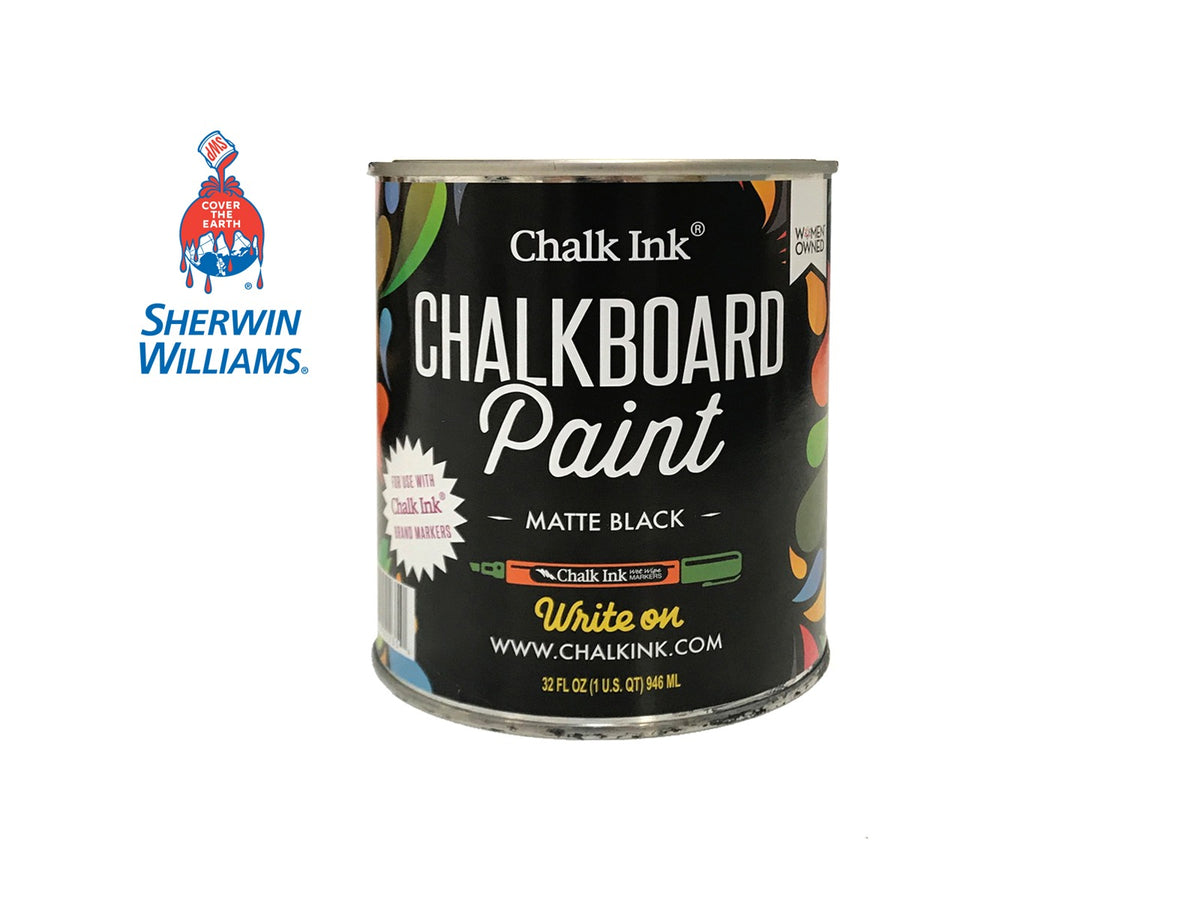 Matte Black Quart Chalkboard Paint | Chalk Ink®
