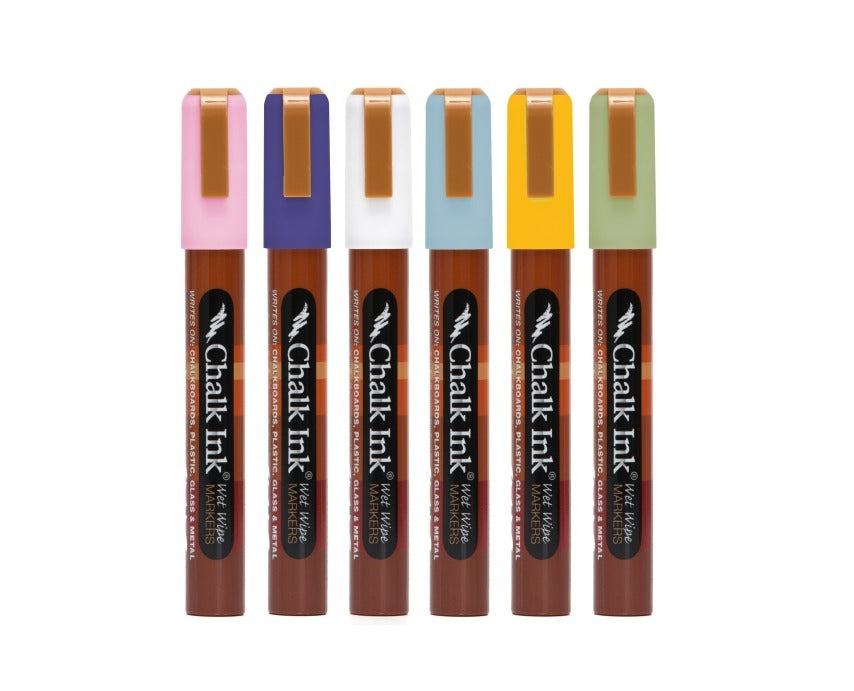 6mm Spring-a-Ling-a-Ding-Dong 6 Pack - Markers | Chalk Ink Markers